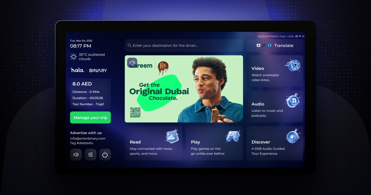 Binary | The Passenger Operating System for Ridehail