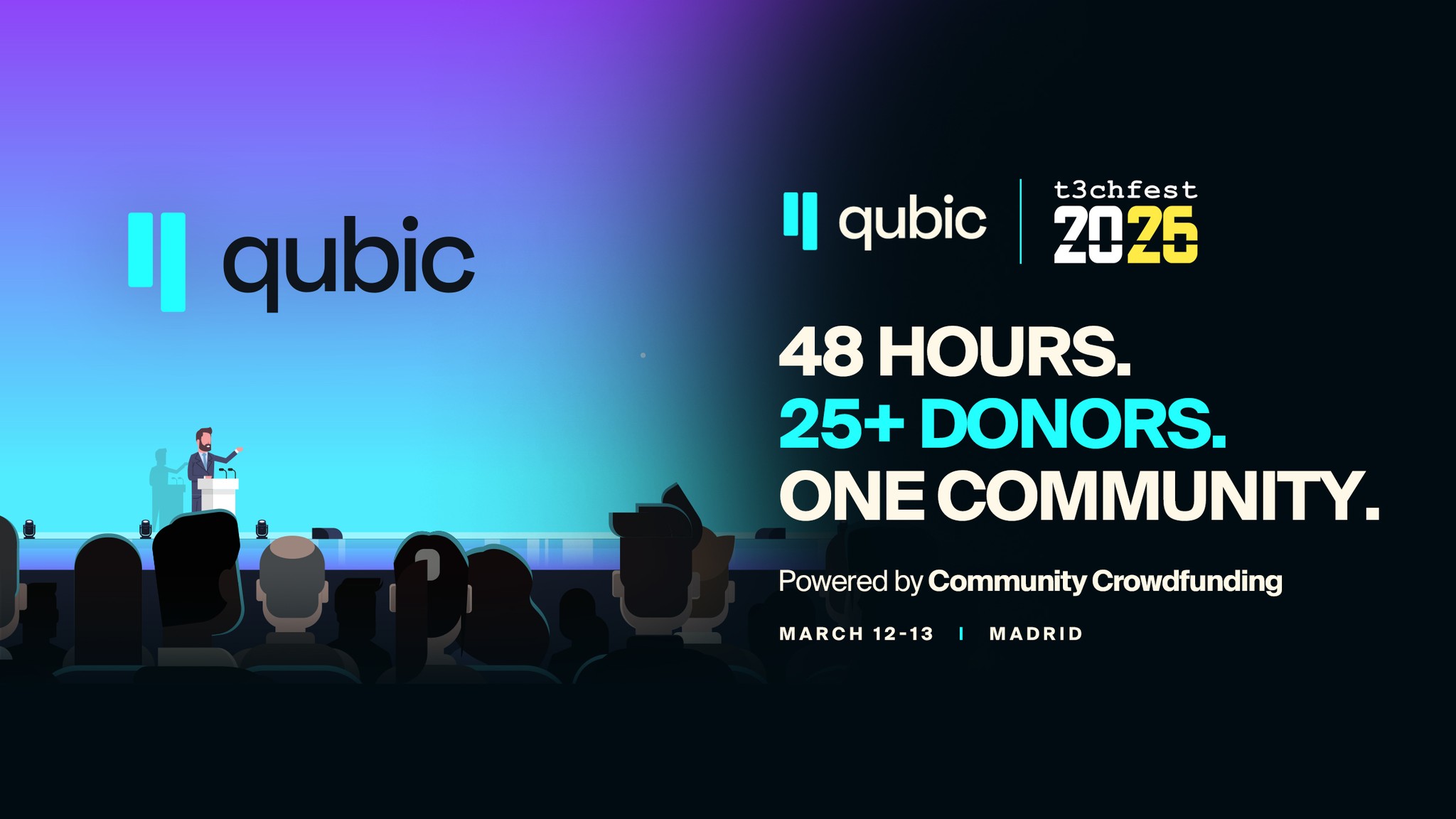 The Qubic Way: How Community Power Secured T3chFest 2026 | Qubic