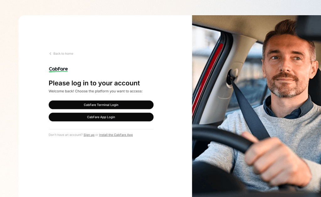 Taxi Fleet Payment Platform | EFTPOS & Tap to Pay
