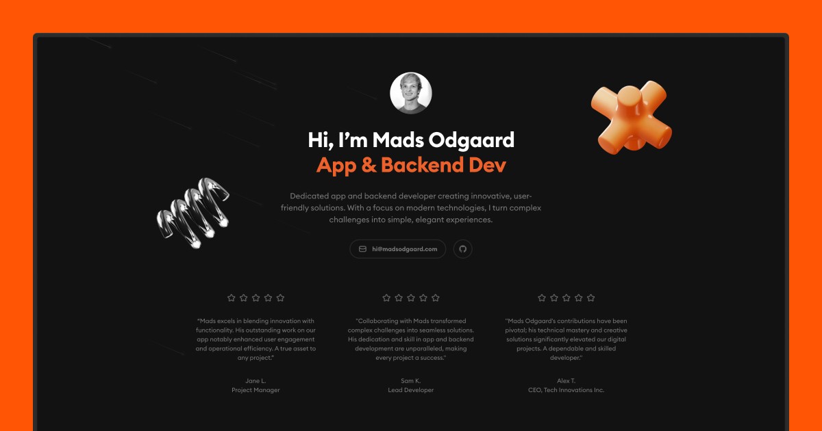 vVitas - Social media for running enthusiasts - Mads Odgaard ...