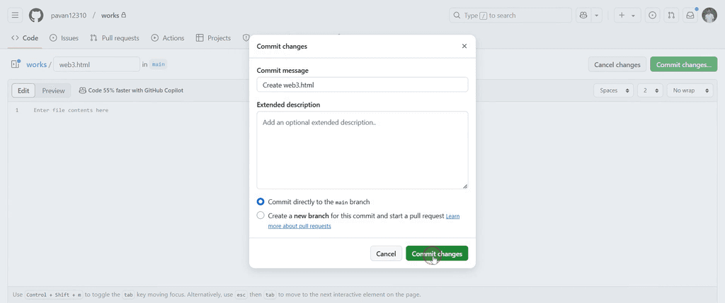 How to Create a Folder in GitHub – Simple Guide - 1 minute video guide