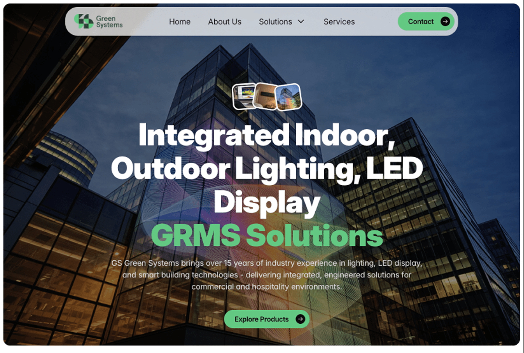 GS Green Systems | Lighting, LED Displays & Smart Room Controls