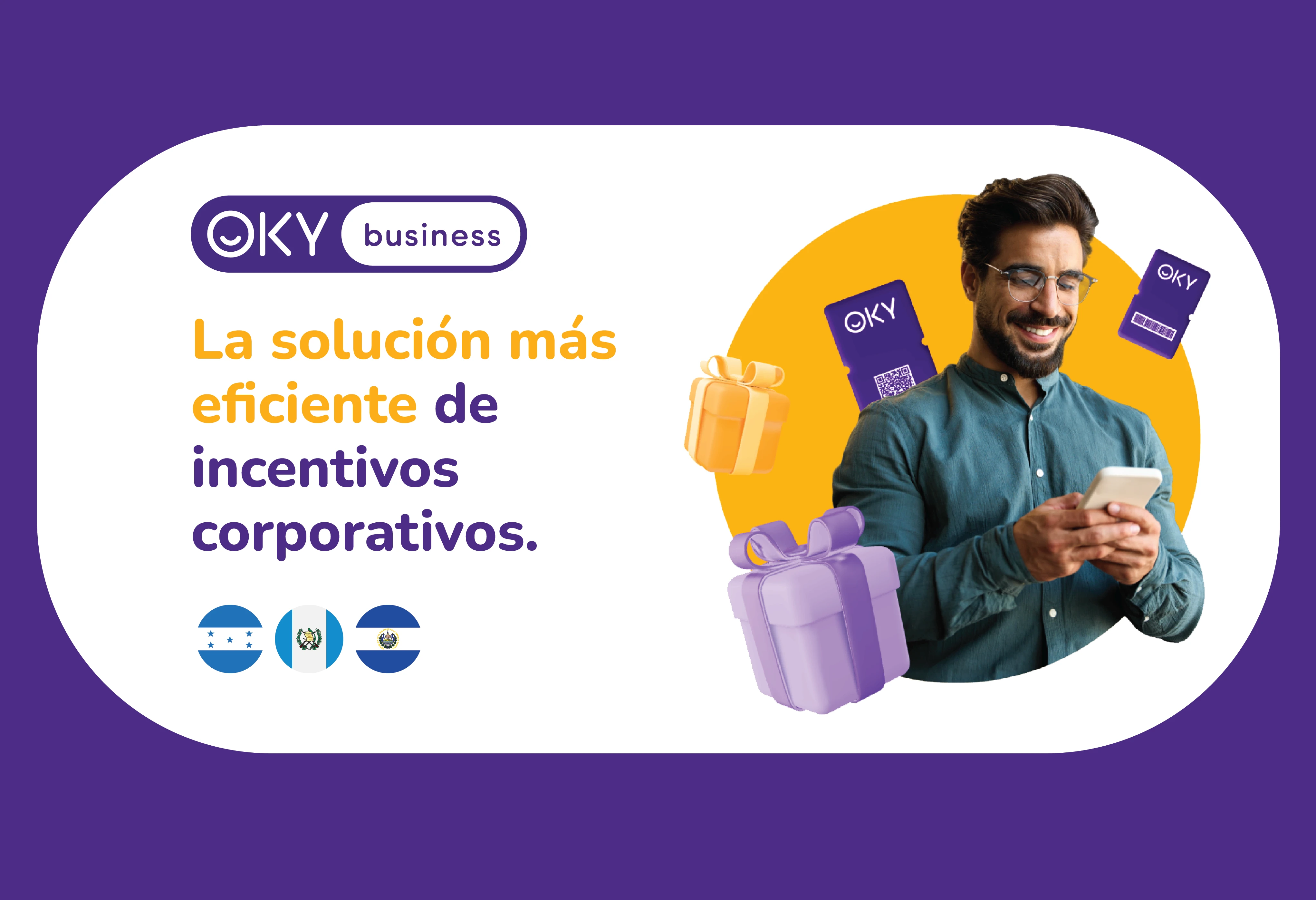 OKY App - Send prepaid vouchers from the USA to Latin America