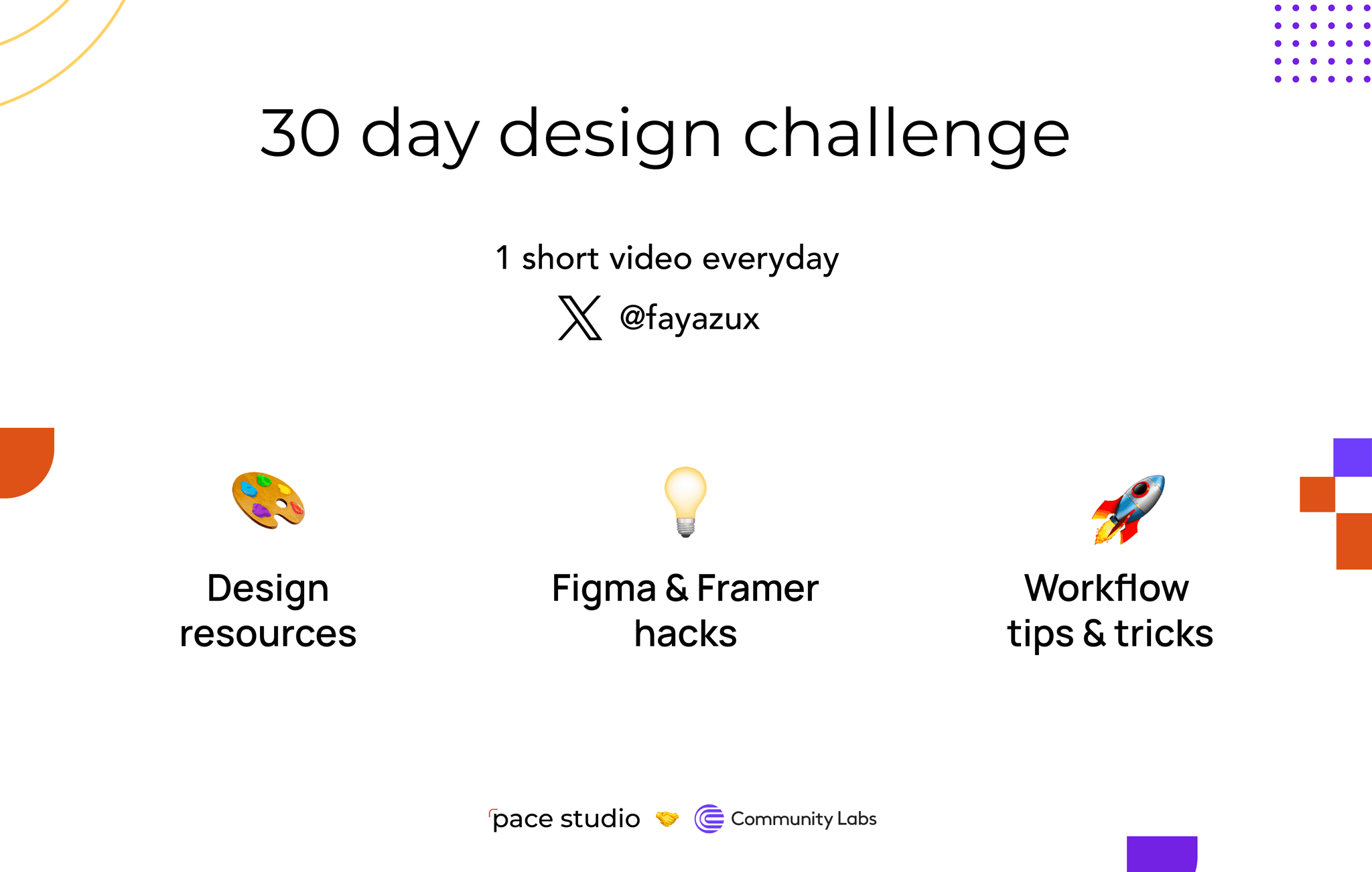 30 day design challenge - Community Labs Blog