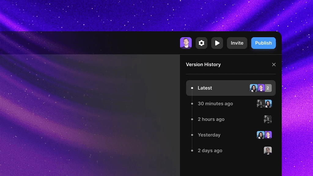 Version History: Master UX & Web Design with free Framer Academy lessons