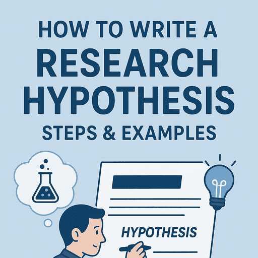 How to Write a Research Hypothesis: Steps & Examples - Thesify ...