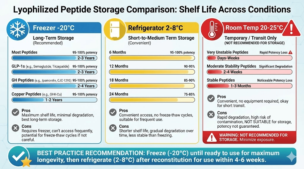 Do Peptides Expire? Shelf Life, Storage & Degradation Guide - SeekPeptides