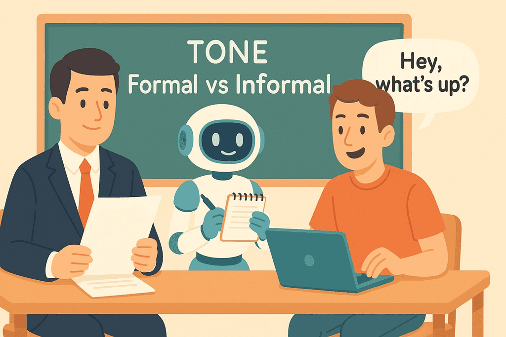 Formell vs Informell: Welcher Ton passt am besten?