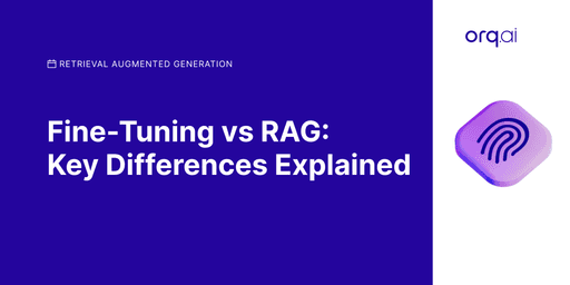 Fine-Tuning vs RAG: Key Differences Explained (2025 Guide) | Generative ...
