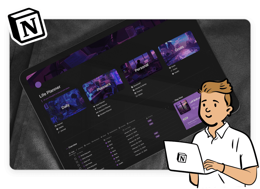Free Notion Templates @ Solt Wagner