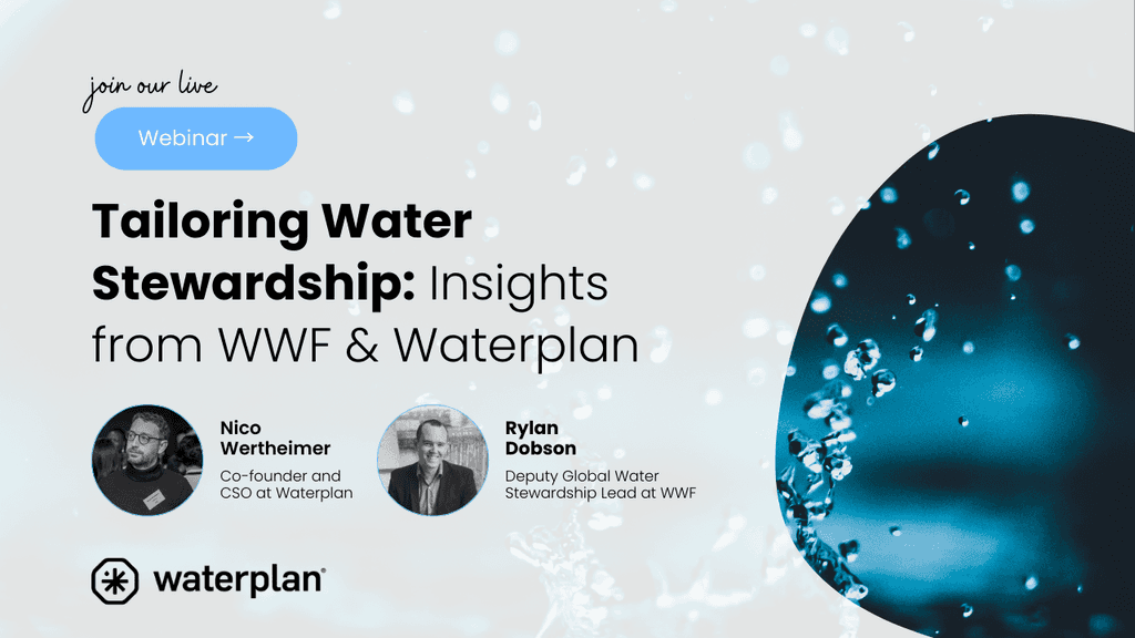 Waterplan | Measure, Report, and Respond to Water Risk