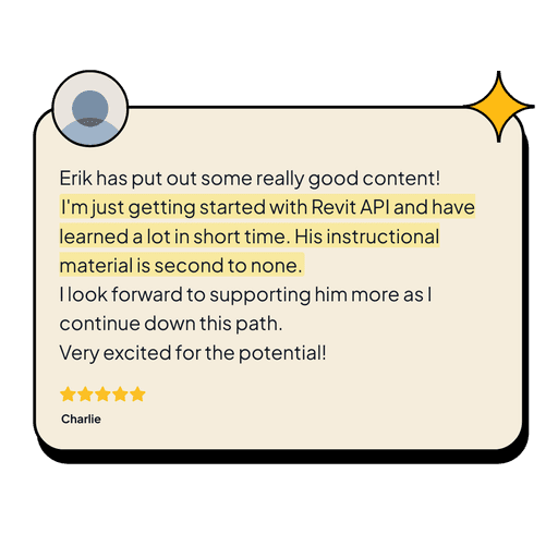 The Beginner's Guide to Revit API
