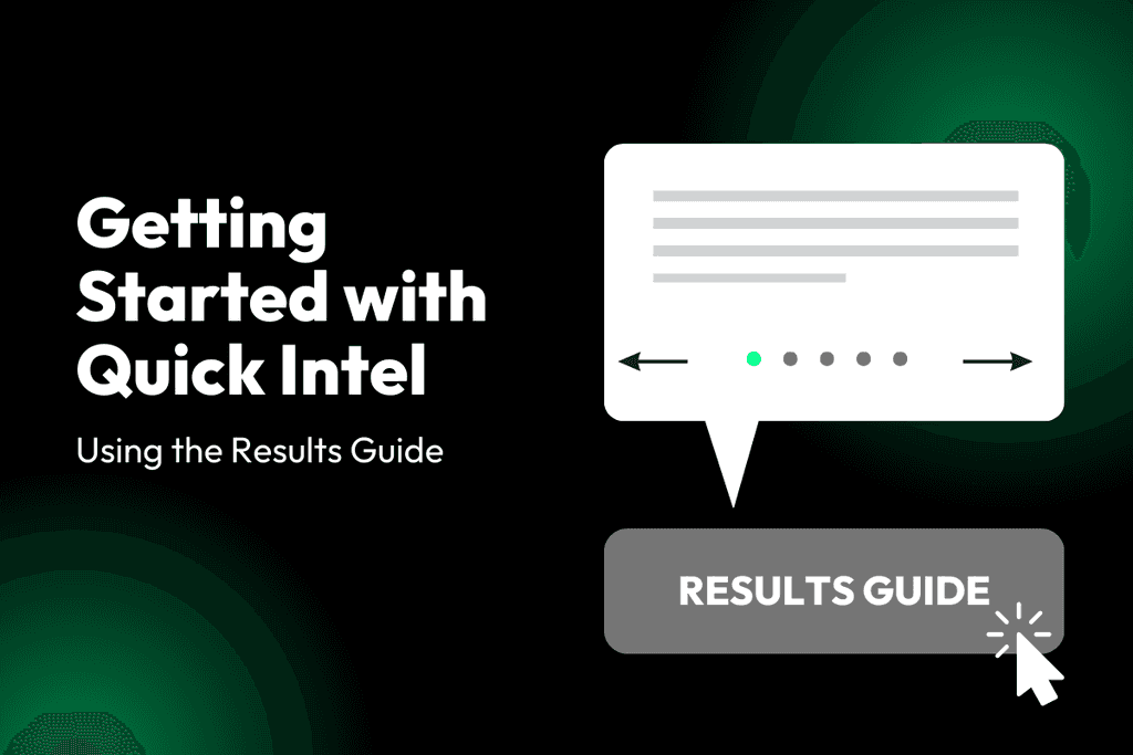 Quick Intel