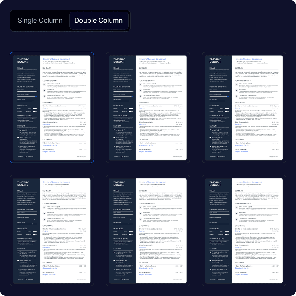 Resume Builder to Create Professional Resumes | NxtJob