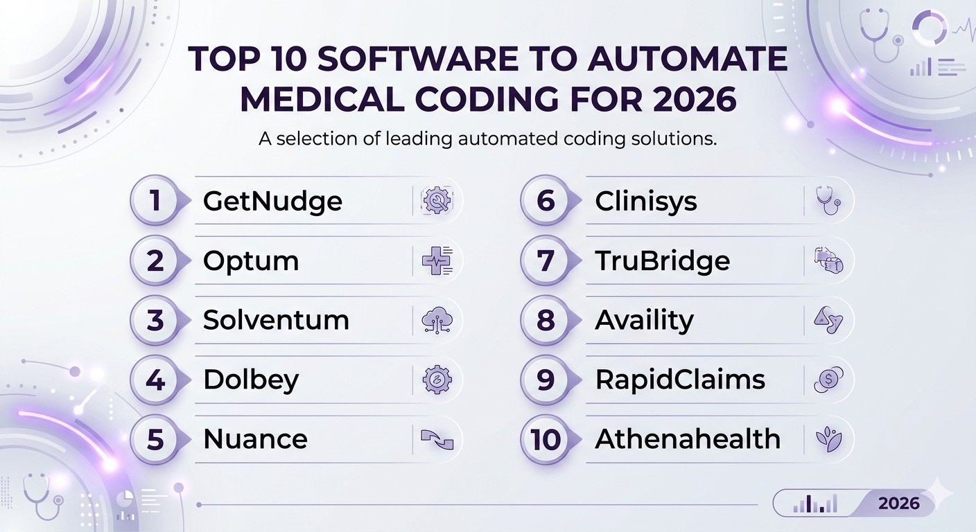 Top 10 Software to Automate Medical Coding for 2026