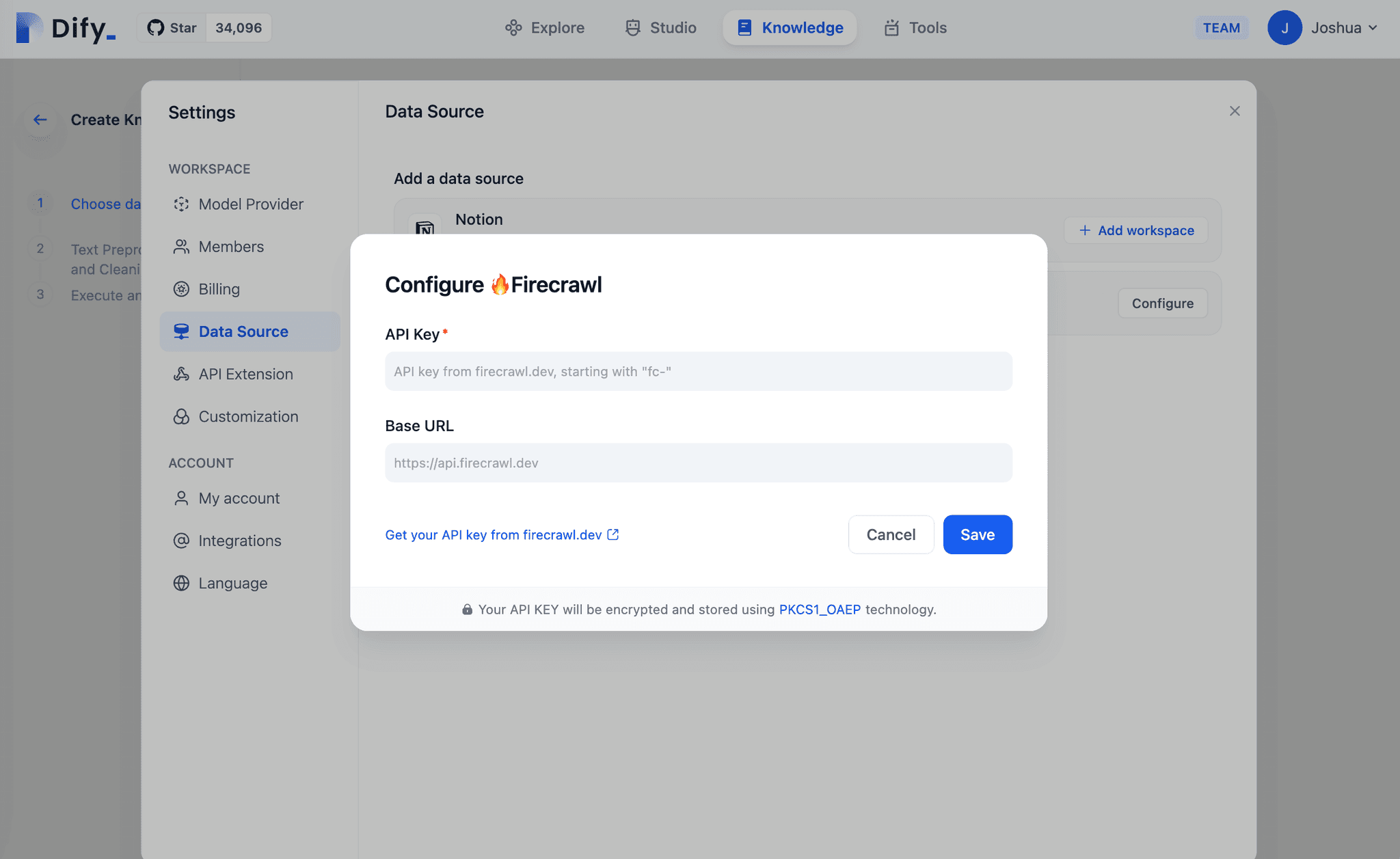 Dify.AI x Firecrawl: A Top-Notch Solution for Web Data Knowledge Base - Dify Blog