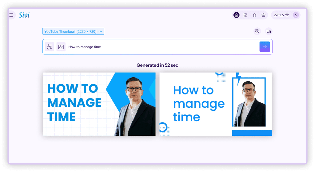 Free AI thumbnail maker | Generate now