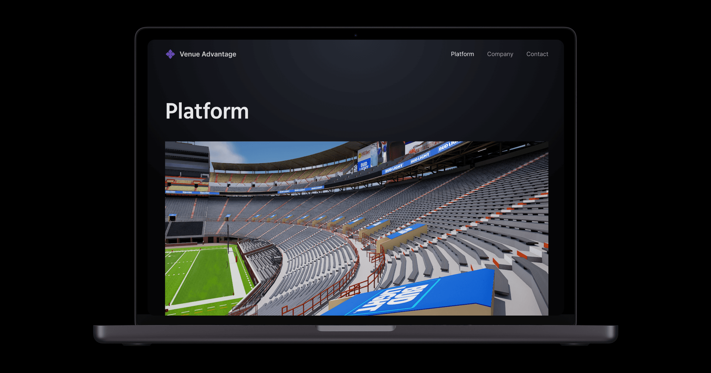 Venue Advantage: Platform