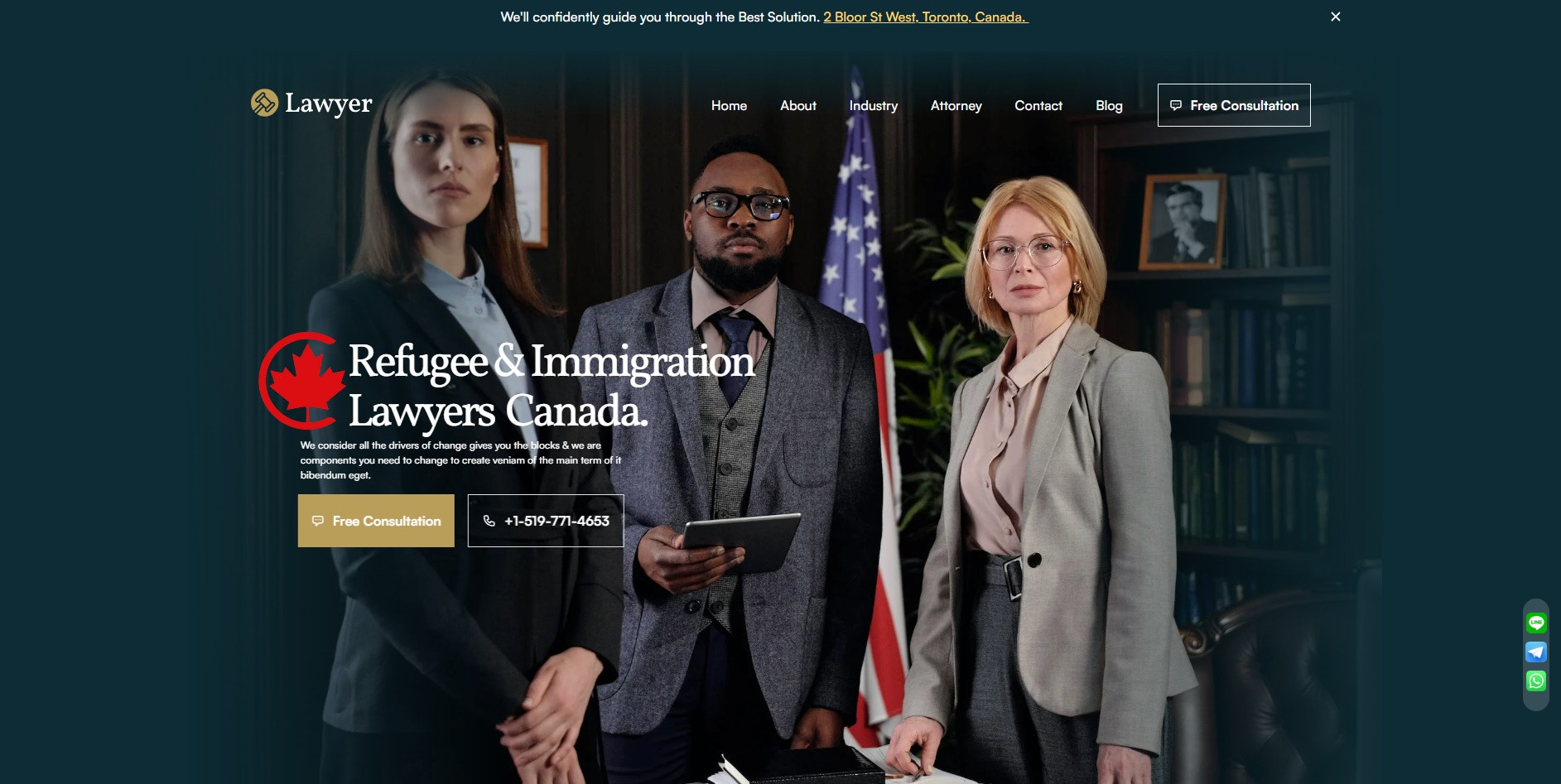 Refugee & Immigration Lawyers, Canada.