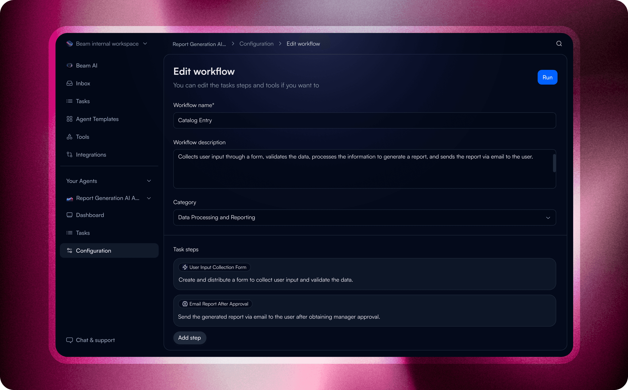 Catalog Entry | AI Agents & Agentic Worfklows