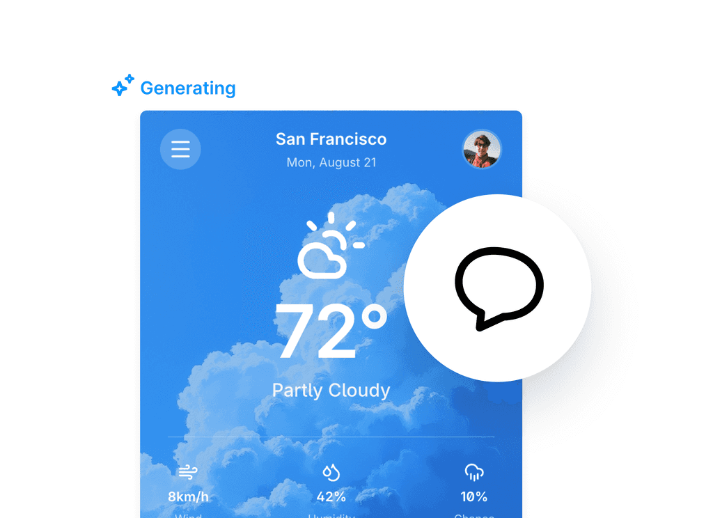 AI Text To UI Generator | Create UI Design From Prompt