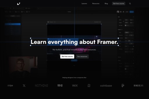 Framer University - Toolfolio.io
