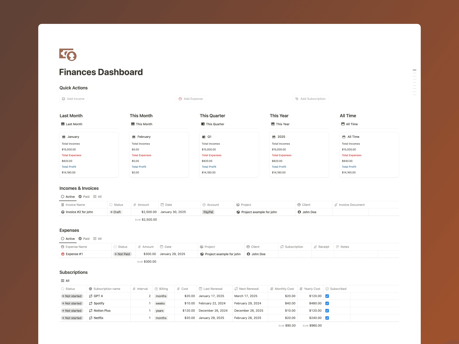 Agency OS - Notion Template