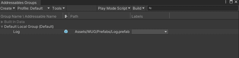 Load, unload and change assets at runtime with Addressables - What Up Games
