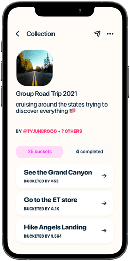 Bucket - A Bucket List App