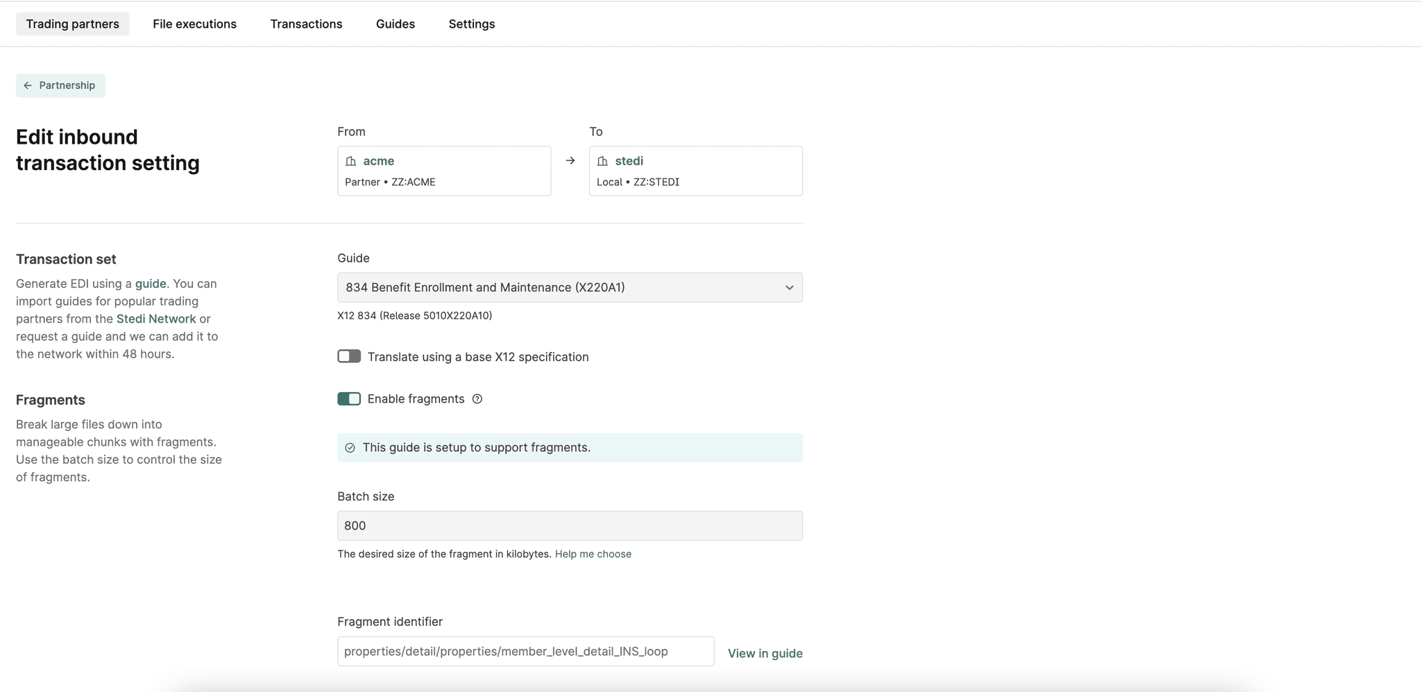 How to process (extremely) large EDI files with Stedi