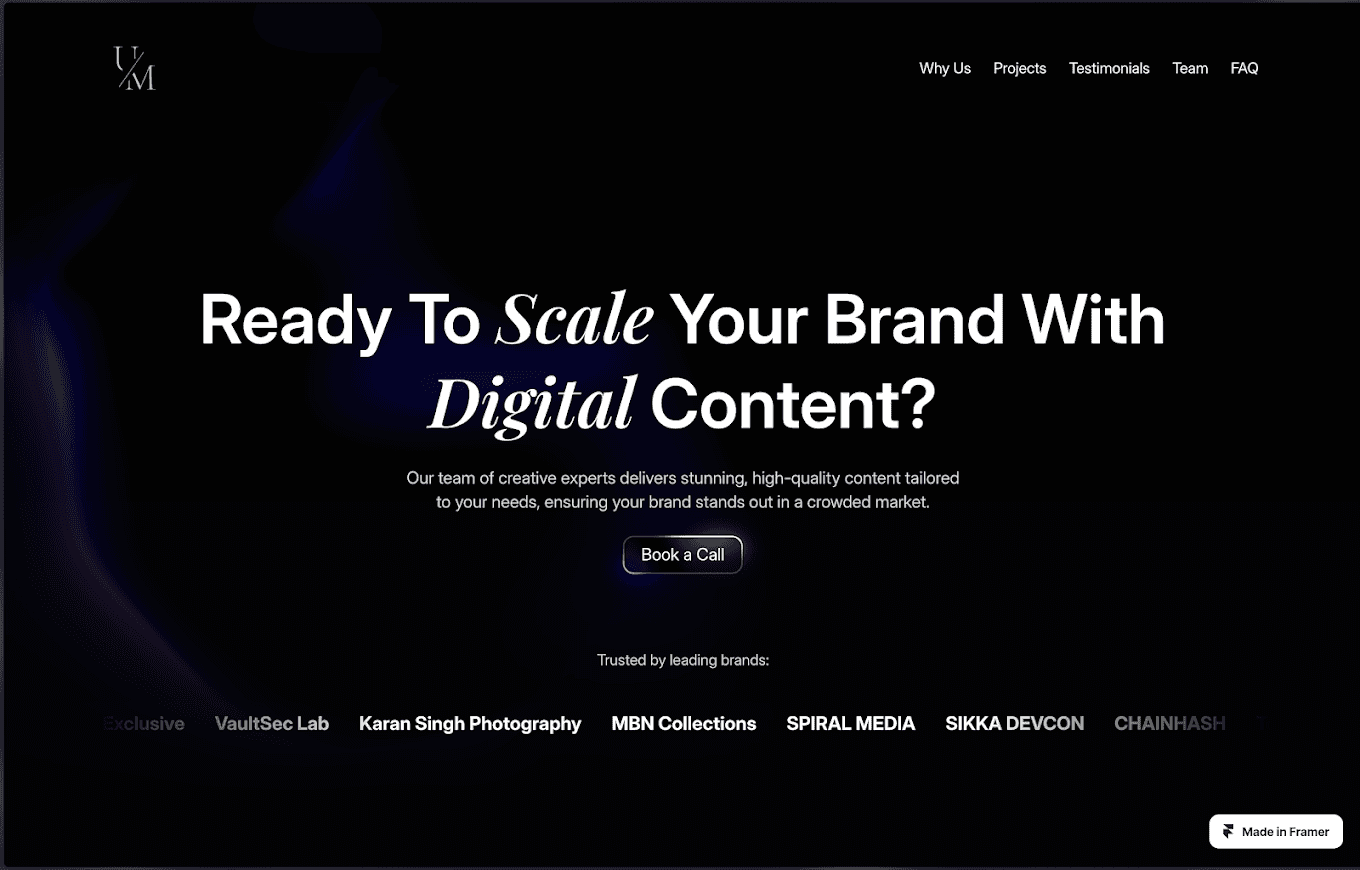 Documentries Style Long Form Editing - My Framer Site