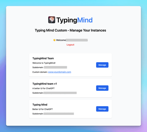 Features - Typing Mind Custom