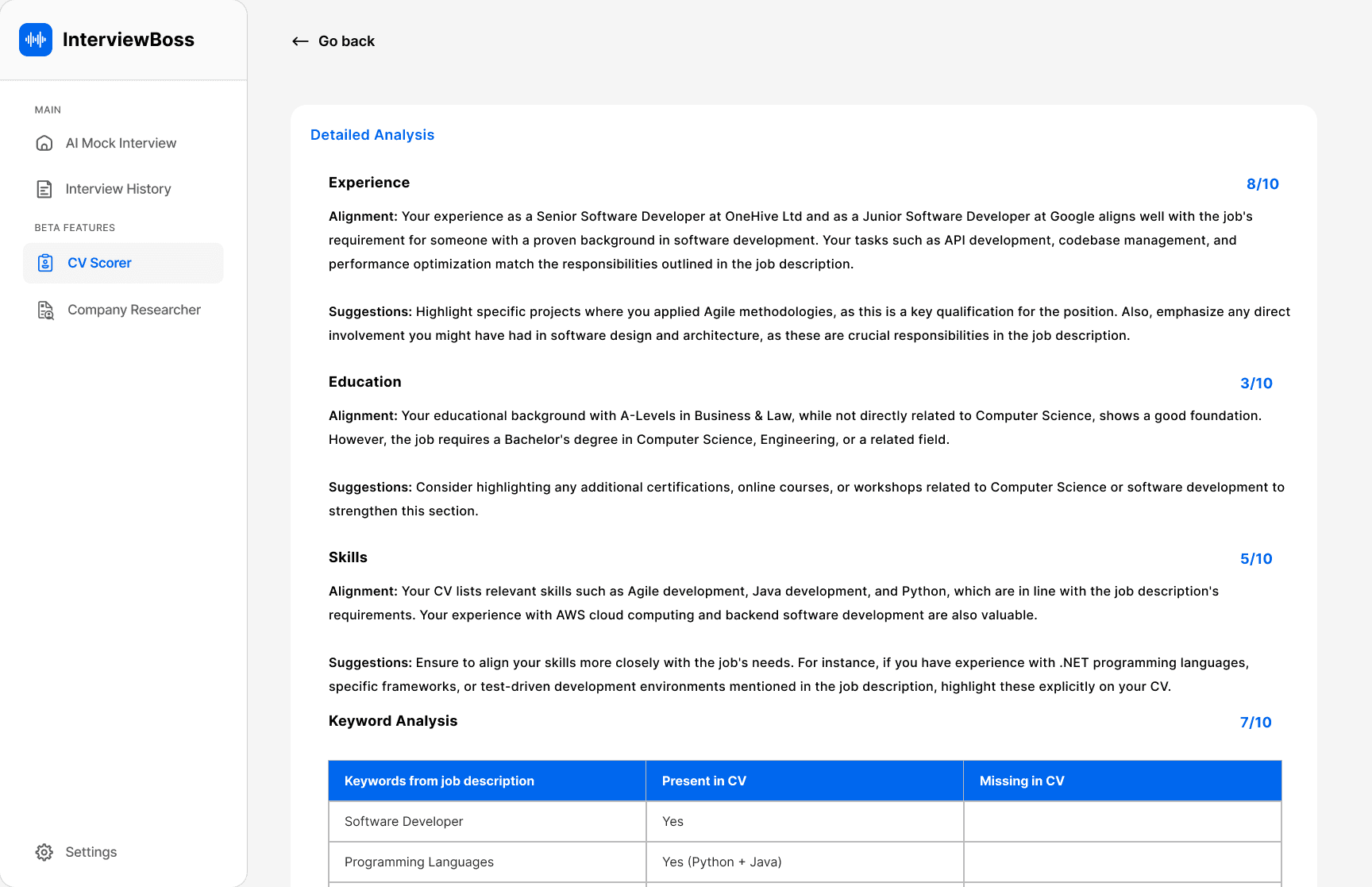 InterviewBoss: Ace Your Next Job Interview | AI-Powered Prep Tool