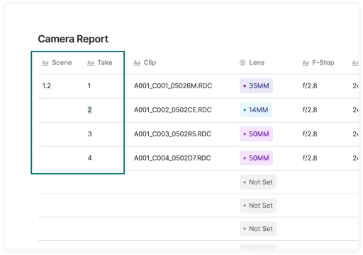 How to Fill Out a Camera Log | A Step-By-Step Guide - Assemble