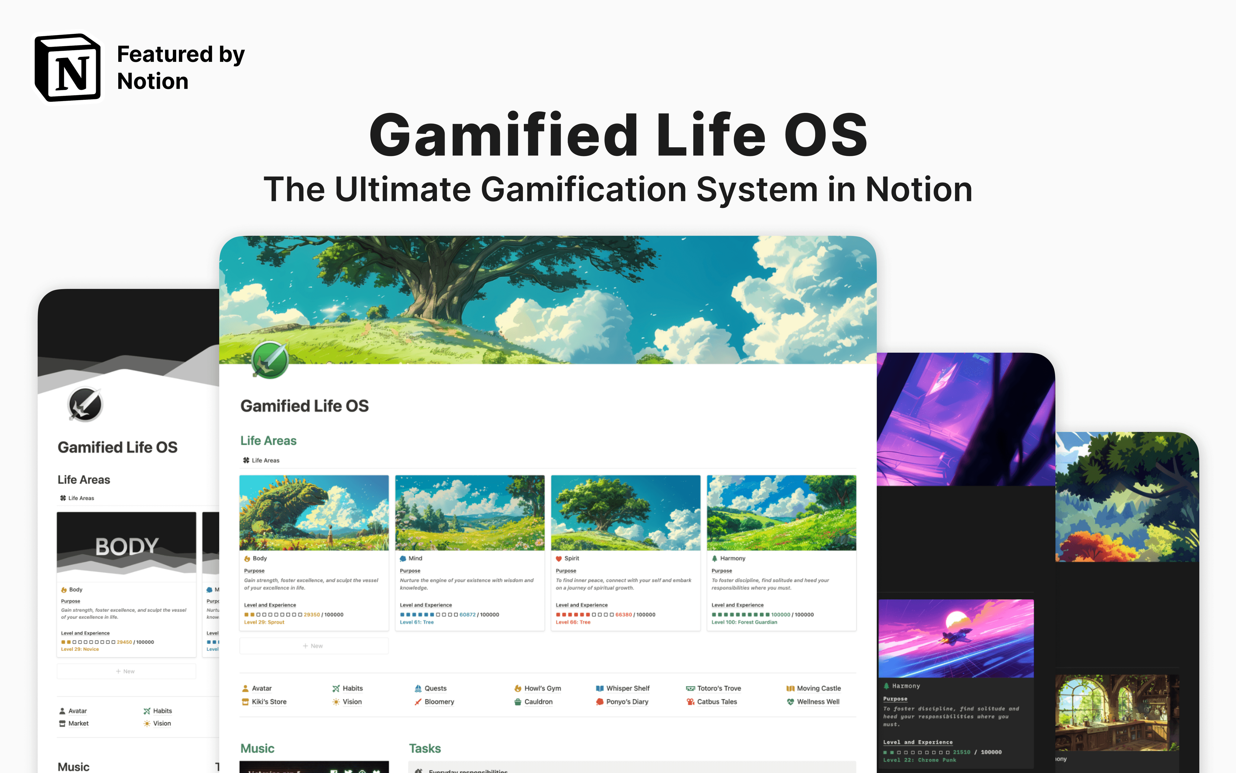 Top 10 Notion Gamification Templates to Gamify your Life - Solt Wagner