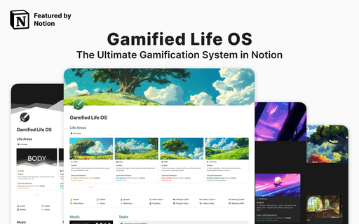 Top 10 Notion Gamification Templates to Gamify your Life - Solt Wagner