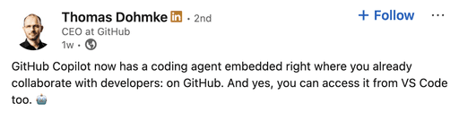 GitHub Unveils Copilot Coding Agent at Build 2025 - AI Native Dev