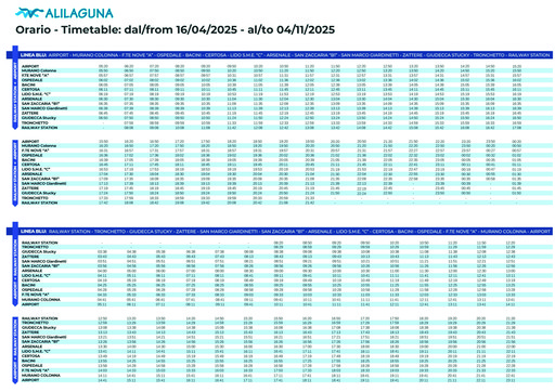 Alilaguna | Blue Line