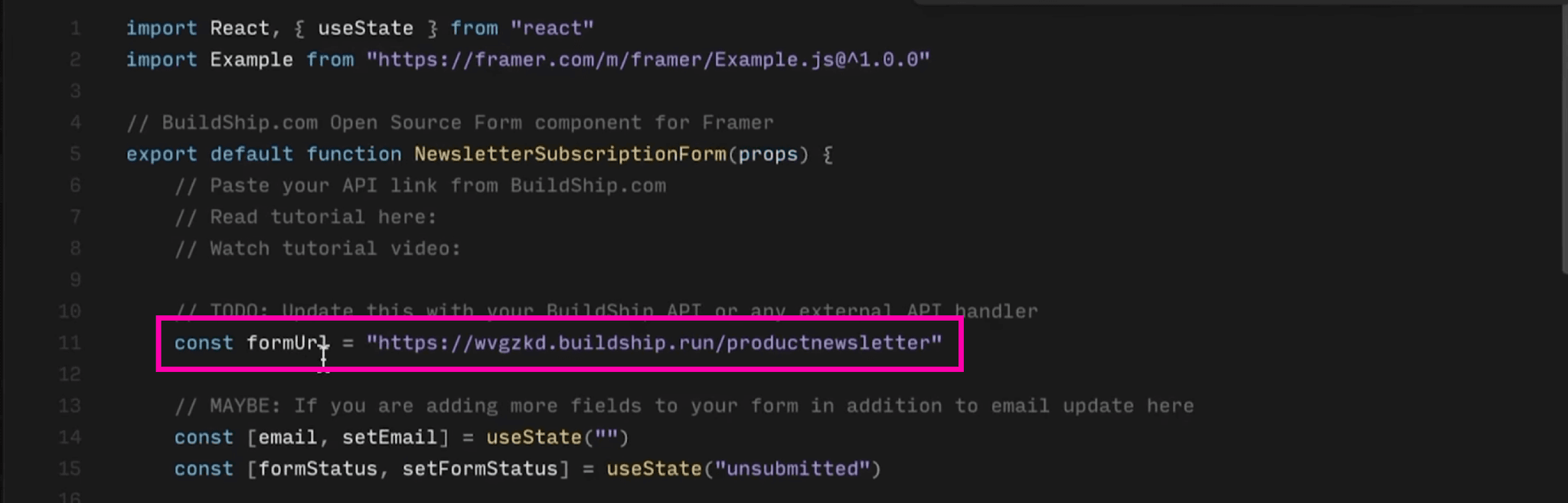 How To Send Your Framer Form Data to a Custom Backend With Buildship