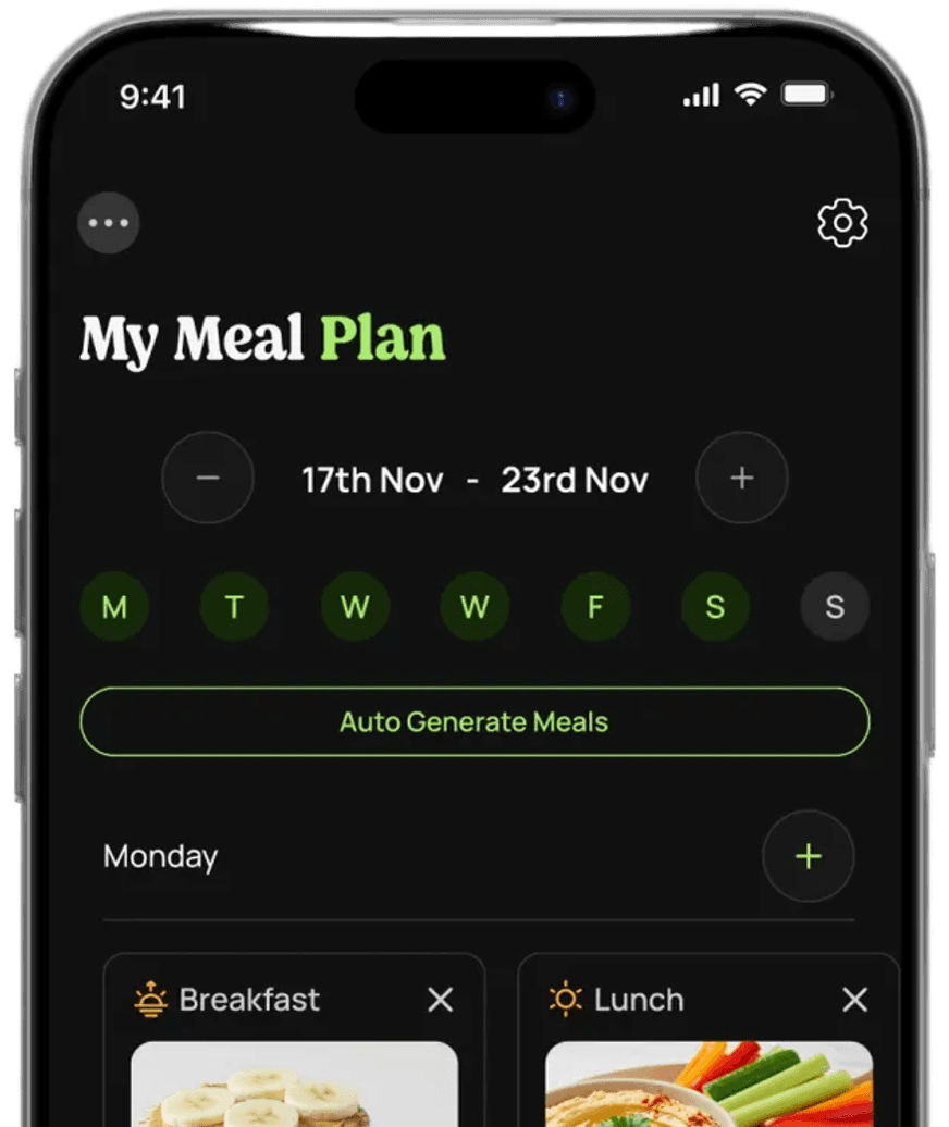 SmartMeal - Your Plate. Your Plan. Your Wellness