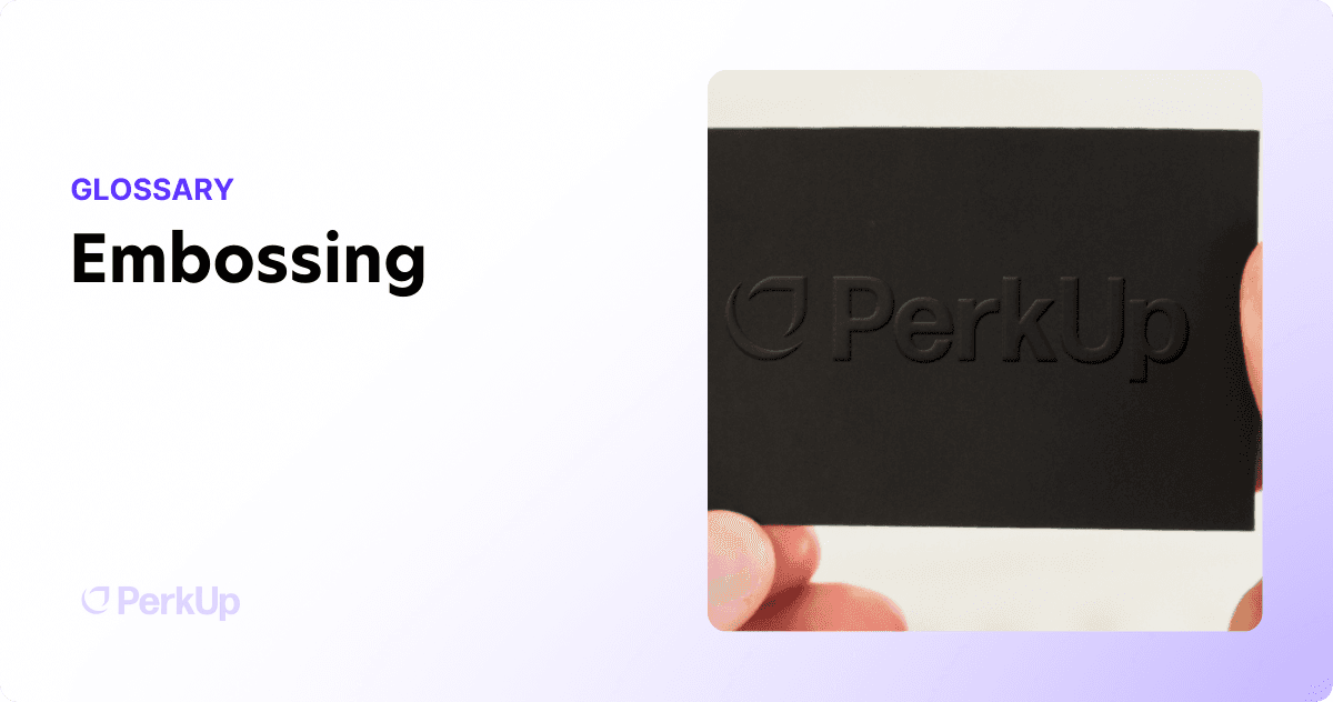 What is embossing? Explore how embossing works and adds texture.