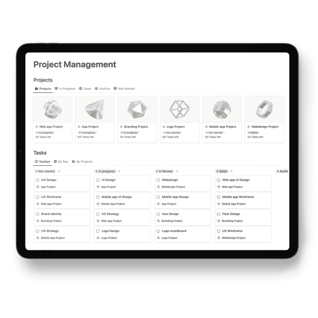 10 Best Notion Project and Task Management Templates for 2025 - Solt Wagner