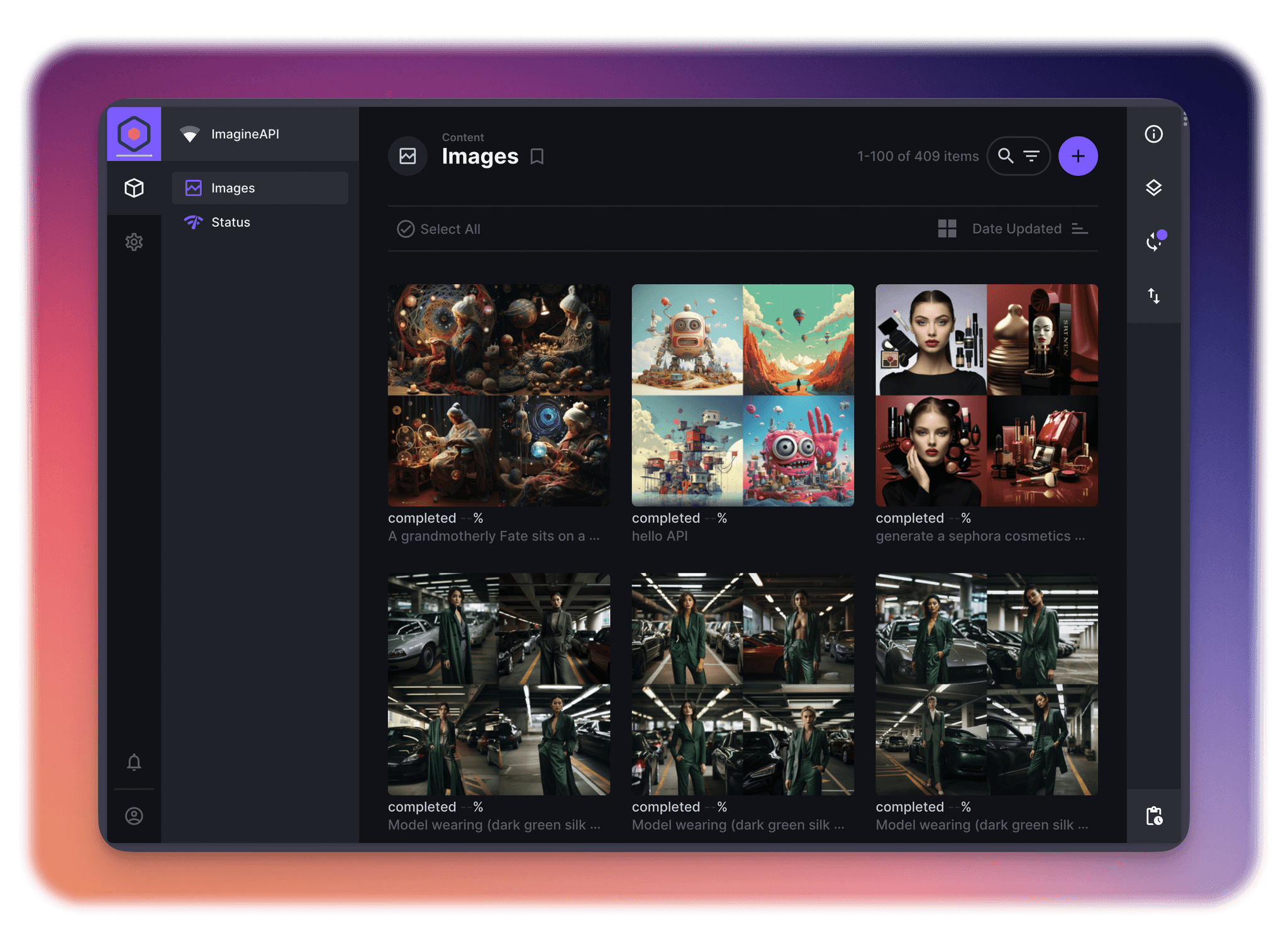 The MidJourney API (unofficial)