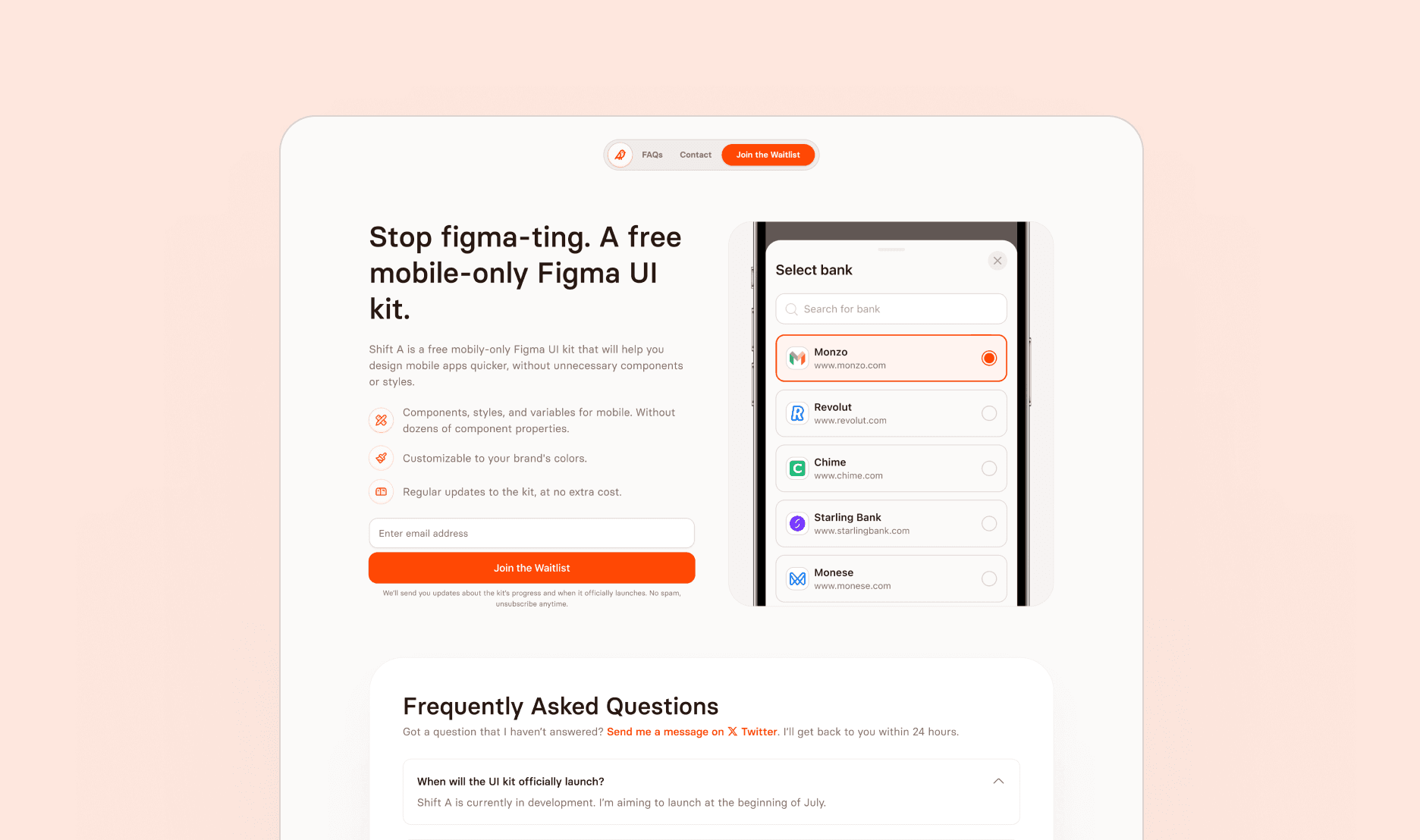 Shift A Figma UI Kit - The Shift A Blog