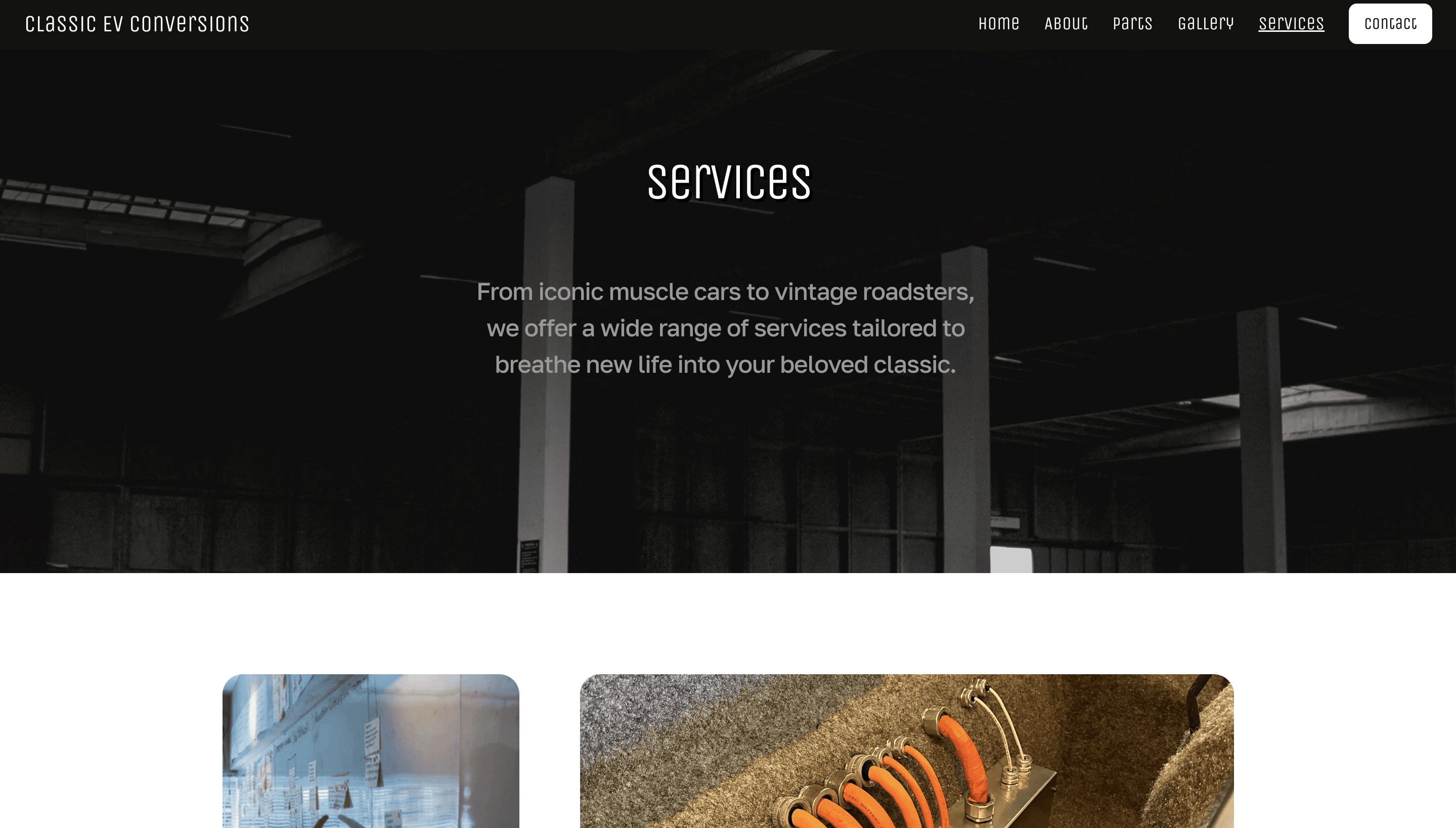 Classic EV Conversions: Services