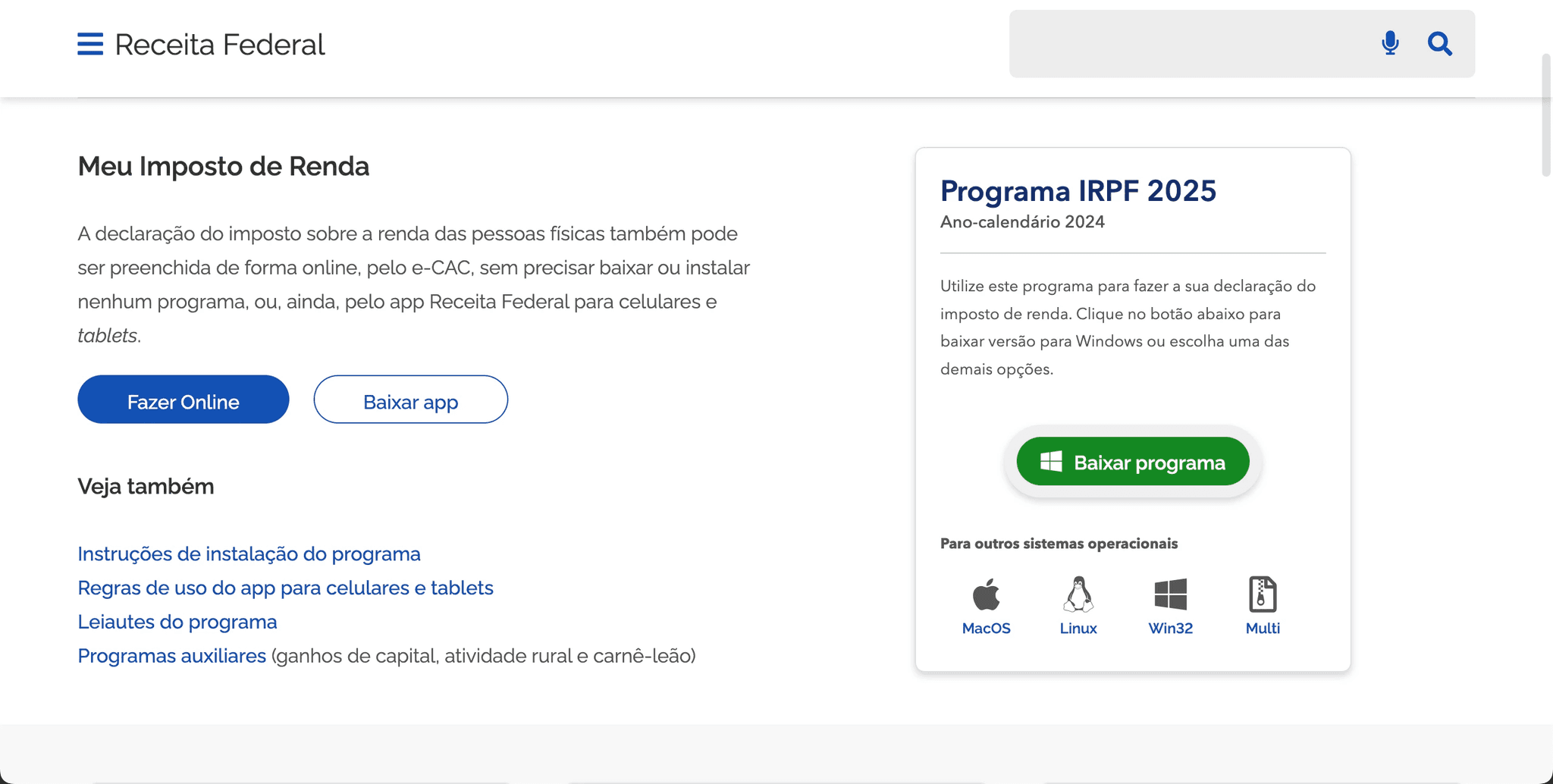 Imposto de Renda 2025: Como declarar IRPF passo a passo