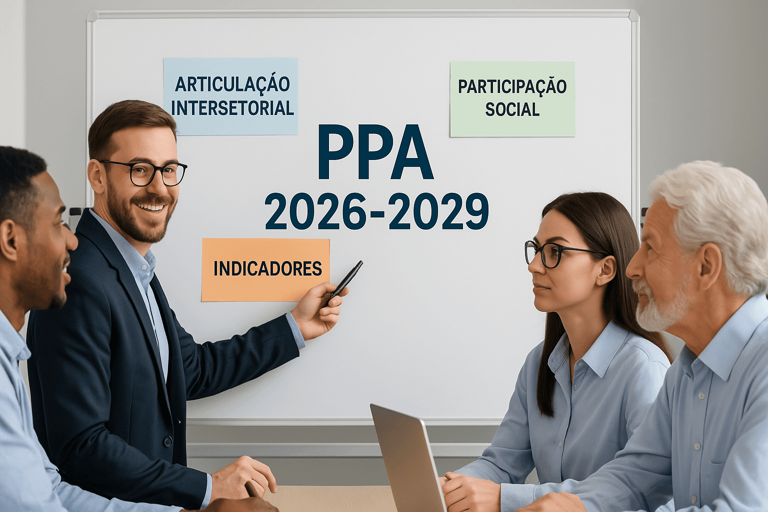 Modelo de PPA municipal 2026 a 2029 para download – Aprova