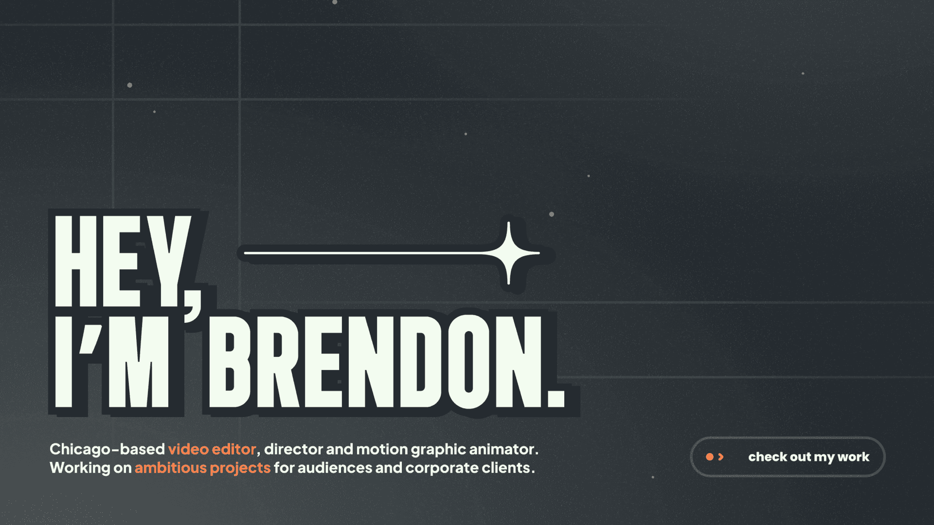 Brendon Perdikis ~ Video Editor and Motion Graphics Animator
