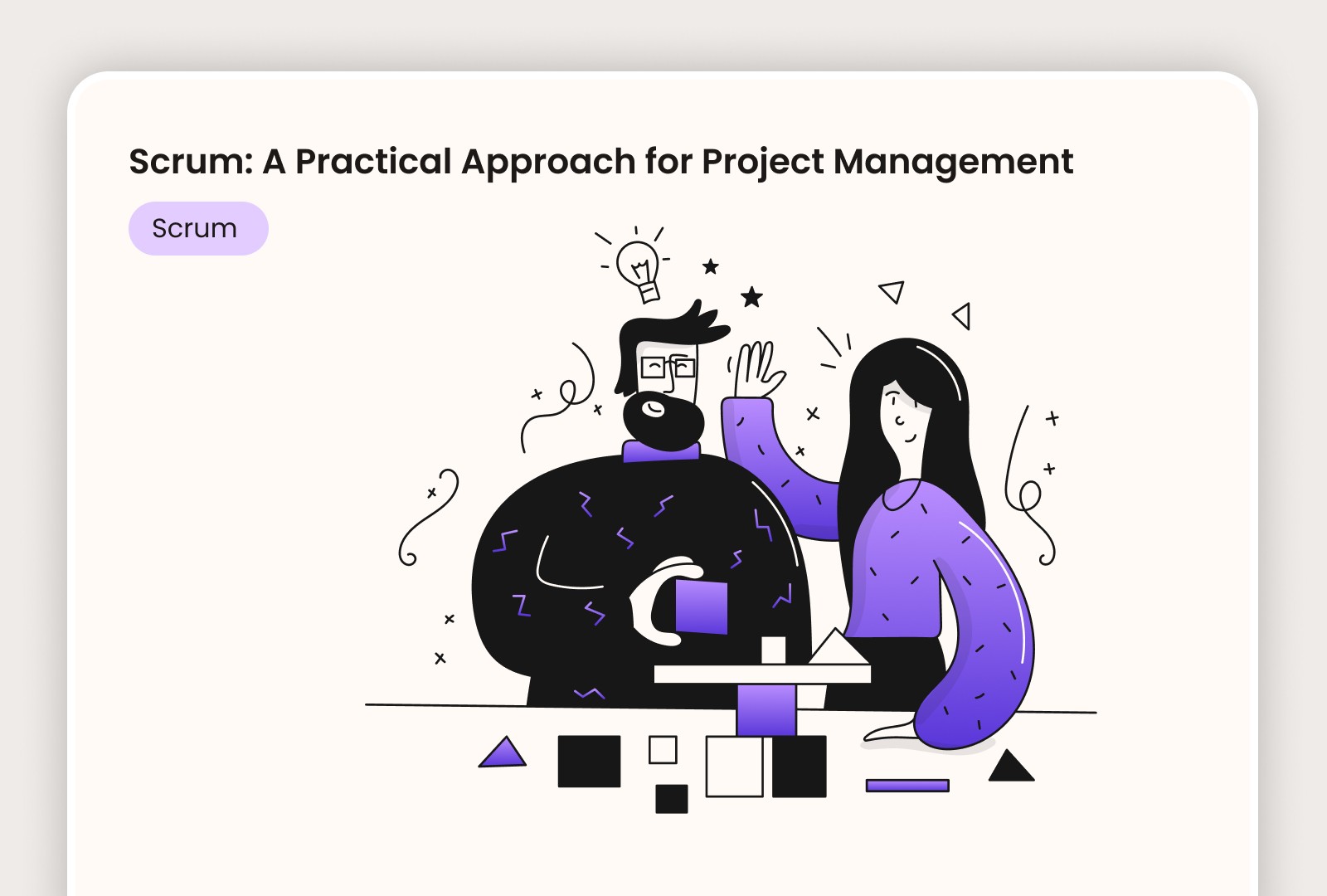 Leapholic | Scrum: A Practical Approach for Project Management