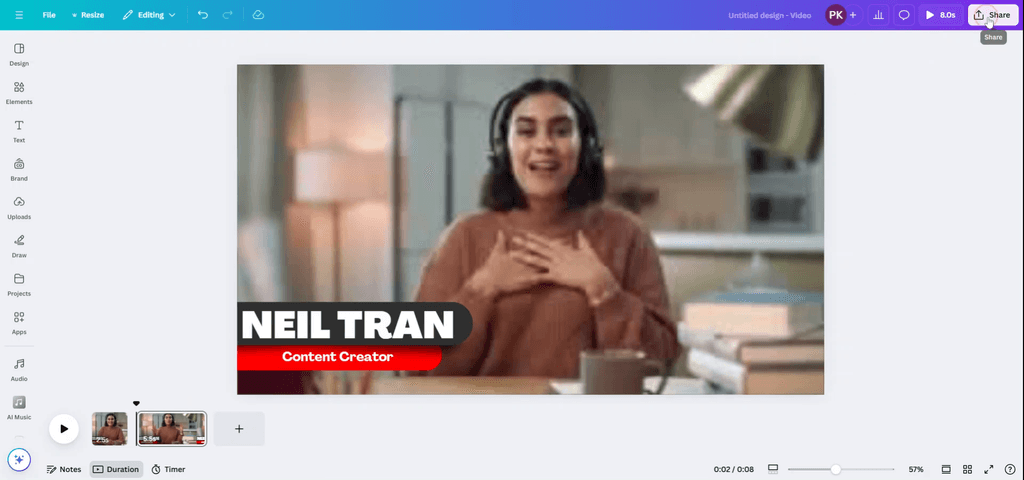 How to Grab Photo from Video in Canva - 1 minute video guide